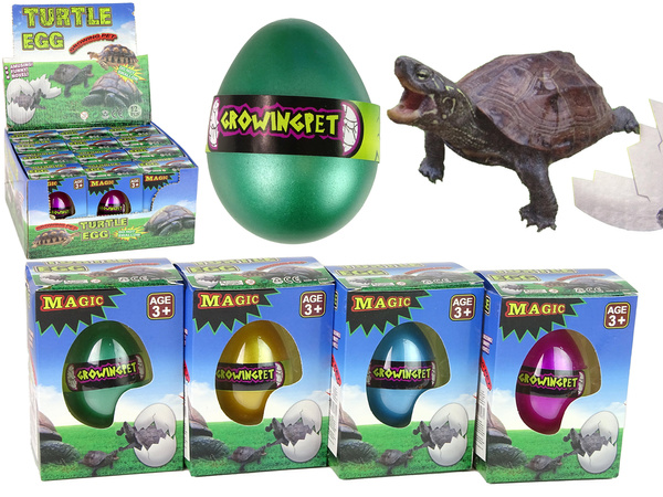 Hatching Magic Turtle Egg Growing 6 cm. | Toys \ Figures \ Pozostałe
