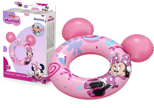 Swimming Ring with Minnie Mouse Ears 74 cm x 76 cm Bestway 9102N ...
