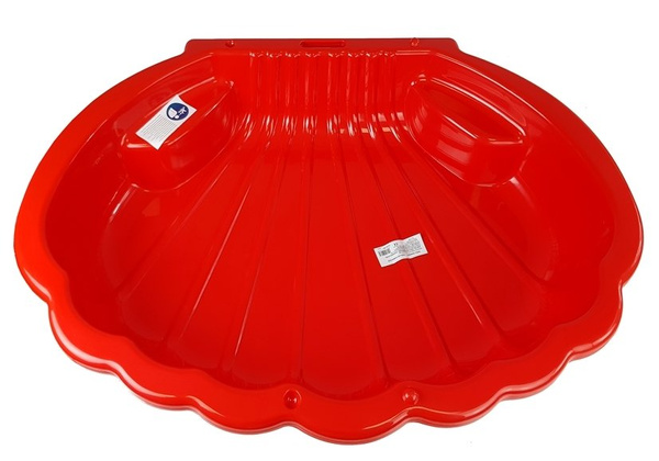 Sandbox Swimming pool Scallop Red 2075 | Toys \ Outdoor toys ...