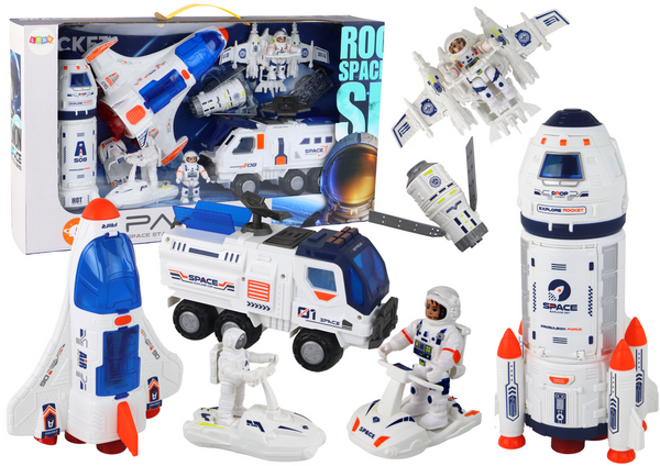 Set Space Mission Rocket Space Ships Space Vehicles 10 pcs | Toys ...