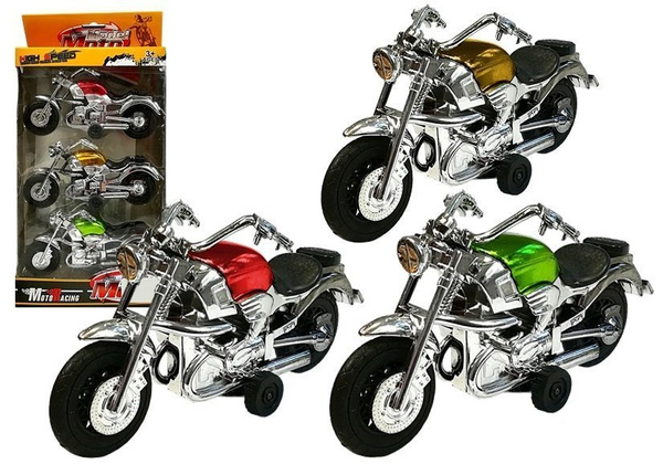 Set of Motorbike in motion 3 pieces | Toys \ Motorcycles