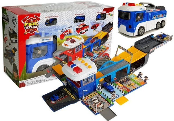 Foldable Parking Police Vehicle | Toys \ Cars \ Autobusy