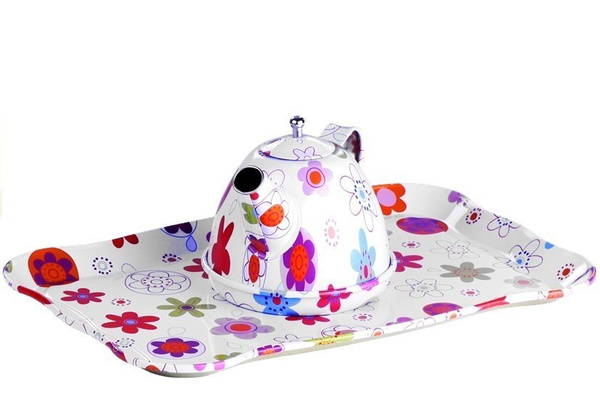 Beautiful Metal Tea Service Kitchen Set | Toys \ Household appliances ...