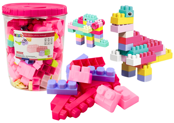 Educational Large Building Blocks in a Bucket Set of 160 pcs. | Toys ...