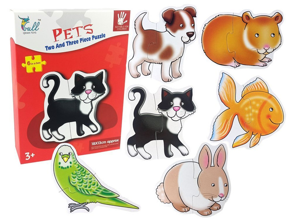 Puzzle Kittens Pets Puzzle 6 pcs | Toys \ Jigsaw & puzzle