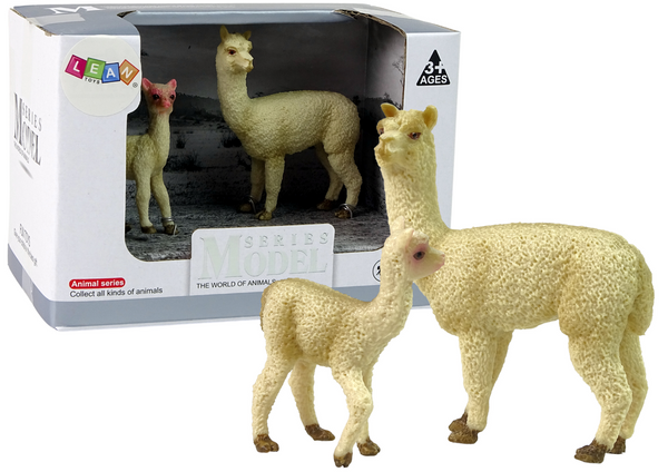 Set of 2 figurines llama with cub | Toys \ Figures \ Figurki ...