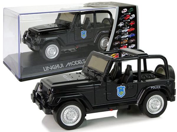 Off-Road Police Car Black | Toys \ Cars