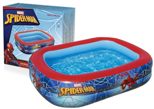 Spider-Man Inflatable Pool 200 x 146 x 48 cm Bestway 98011 | Swimming ...