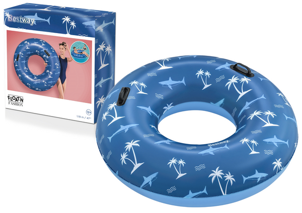 Inflatable Swimming Ring 119 cm Blue Bestway 36353 | Swimming Pools ...