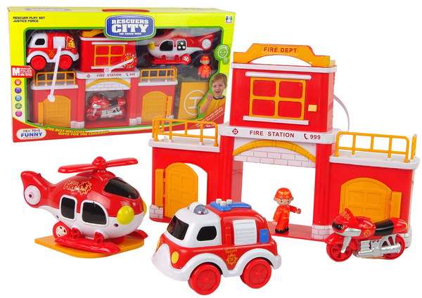 Fire Station Set with Sound | Promotions