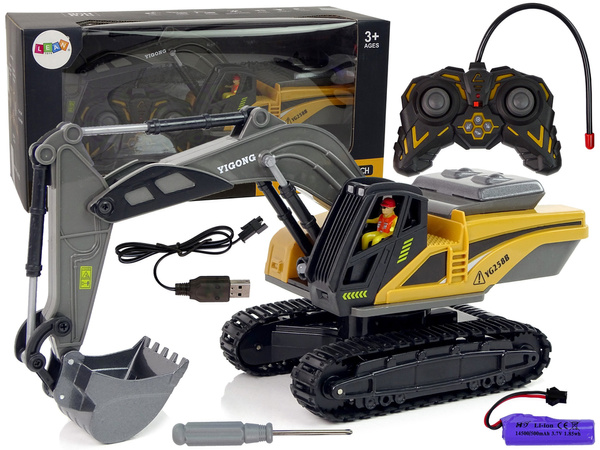 Caterpillar Remote Control Excavator 2.4G Yellow | Toys \ R/C vehicles ...