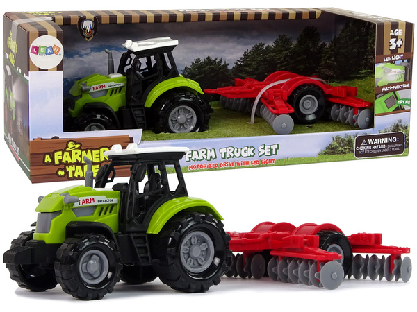 Green Tractor Rake Farm Sound | Toys \ Tractors