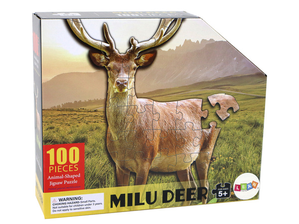 Puzzle 100 pieces Deer Theme Forest Animals | Toys \ Jigsaw & puzzle