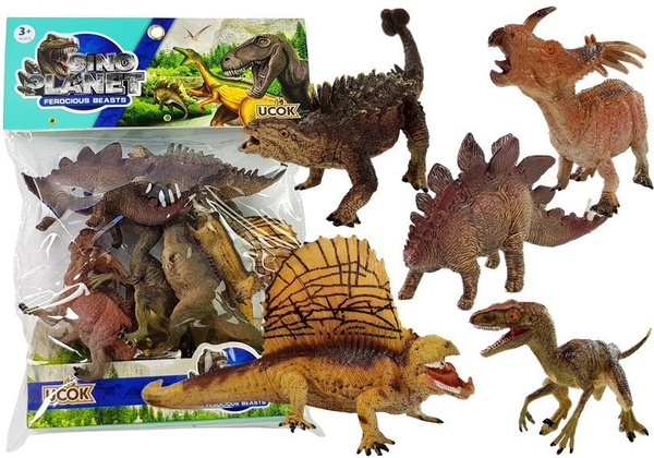 Animal Figures Set Dinosaurs 6 pcs | Toys \ Dinosaurs