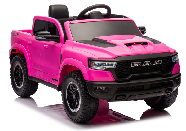 Battery Operated Car ZB618 Dodge Ram Pink | Electric Ride-on Vehicles ...