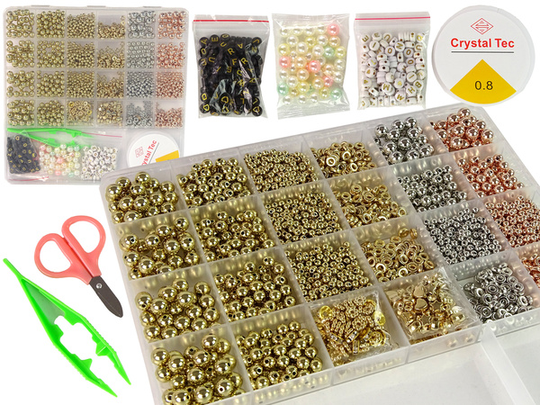 Gold Silver Jewellery Making Bead Set | Toys \ Jewellery making