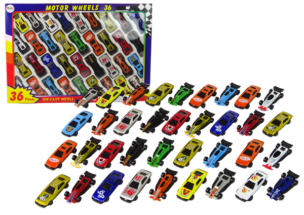 Resorcery Cars Racing Cars Set 36pcs. | Toys \ Cars \ Zestawy New ...