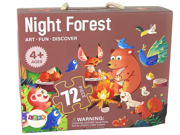Puzzle For Kids Forest Animals Puzzle 72 Elem | Toys \ Jigsaw & puzzle ...