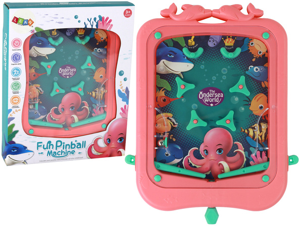 Mini Pinball Arcade Game Pink Ball Game | Toys \ Games \ Gry ...