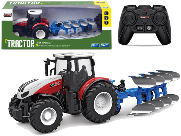 2.4 G Remote Controlled Tractor Blue Plough | Toys \ R/C vehicles ...