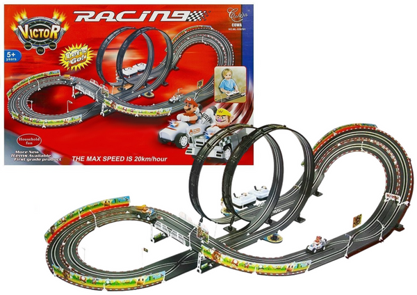 Mario Racing Track with 2 cars - 452cm | Toys \ Train sets and racing ...