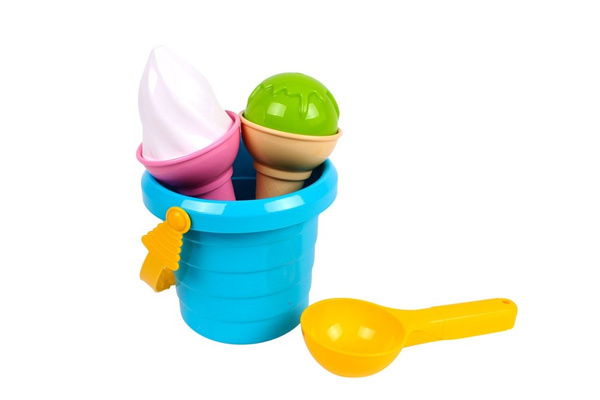 Ice Cream Sand Set Blue Bucket Spoon 5736 | Toys \ Outdoor toys ...
