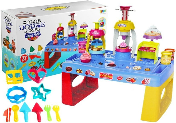 Big Set of Desserts Play Dough Table + Accessories | School & Office ...