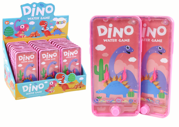 Water Arcade Game Console Phone Dinosaur Pink | Toys \ Games \ Gry wodne