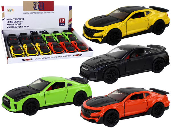 Car Sports Vehicle 1:36 Lights Sounds 4 Colors | Toys \ Cars \ Sportowe