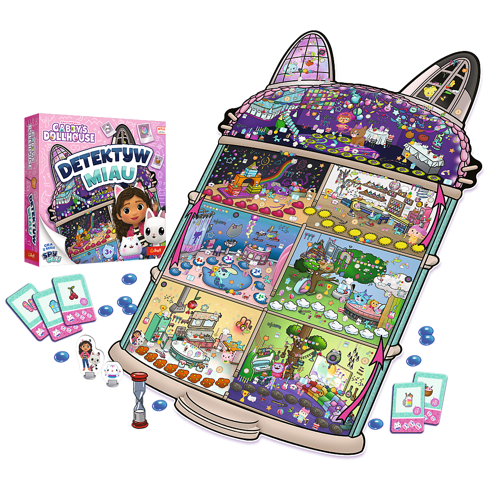 02695 GAME - Detective Meow 2695 | Toys \ Games \ Gry planszowe New ...