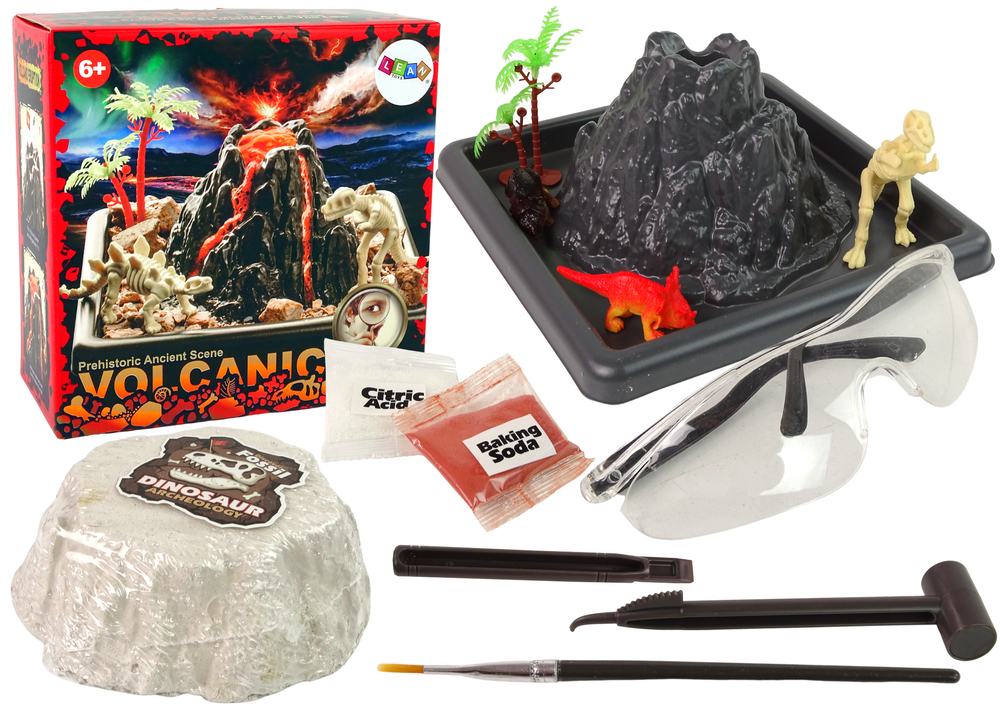 3in1 DIY Volcano Excavation Gypsum Eruption Kit | Toys \ Creative toys ...