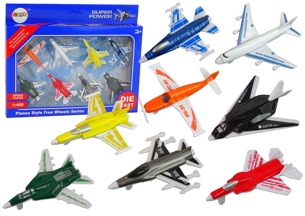 Aircraft Passenger Jet Set 8 Pieces | Toys \ Planes