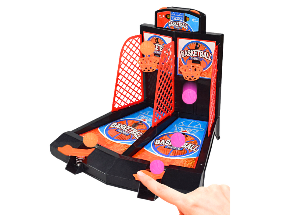 Arcade Basketball Game Double Launcher | Toys \ Games \ Gry Zręcznościowe