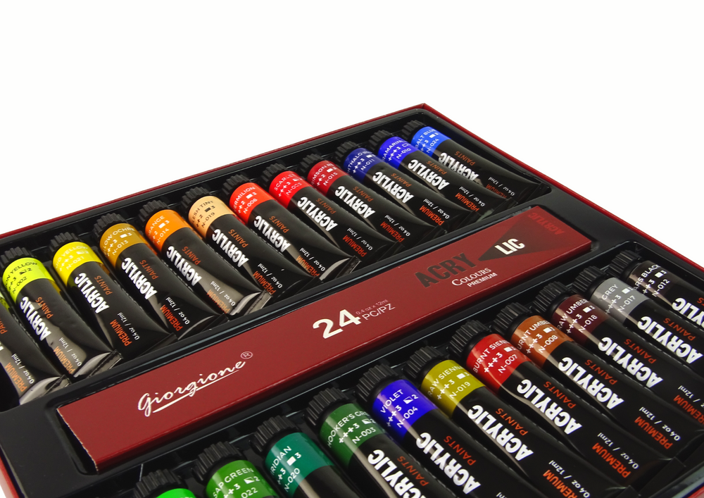 Artist's Paint Kit In A Tube Of 24 Colors | School & Office \ Paints