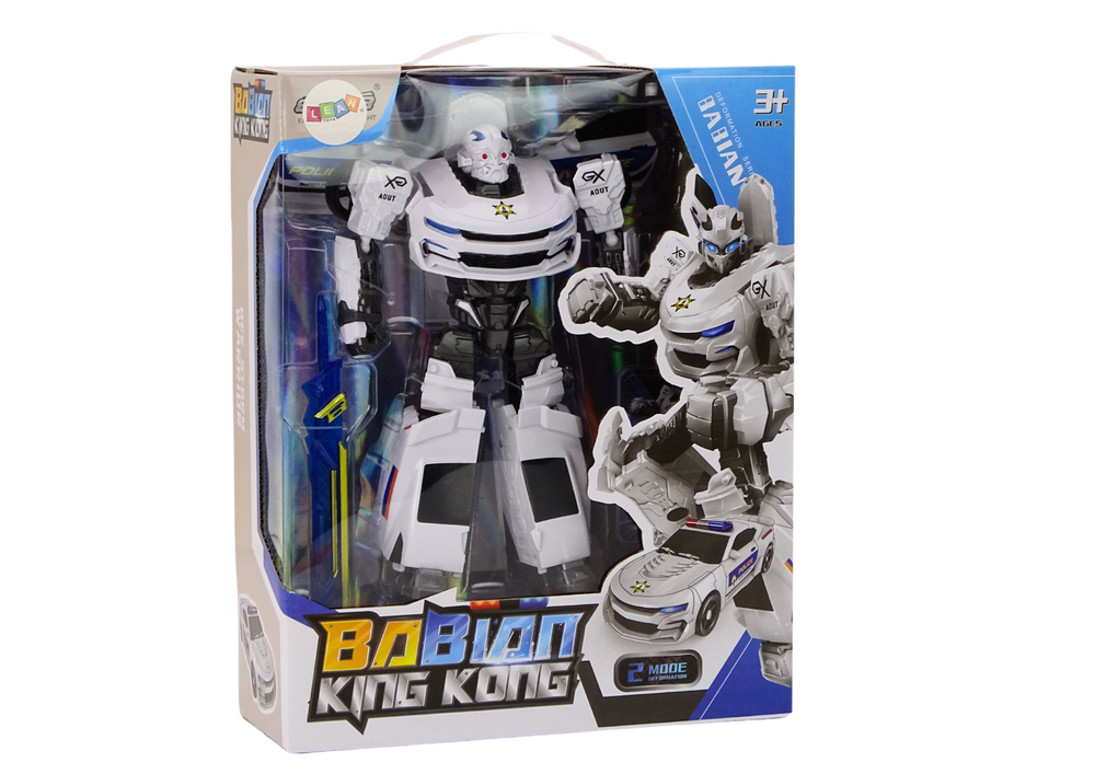Auto-Robot 2in1 Transformation Police Car White | Toys \ Roboty