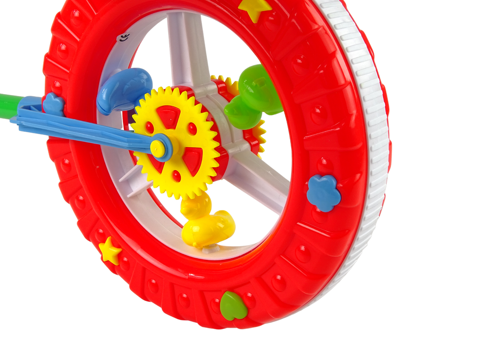 Baby Duck Pusher Wheel Red | Toys \ Toys of newborns \ Pchacze