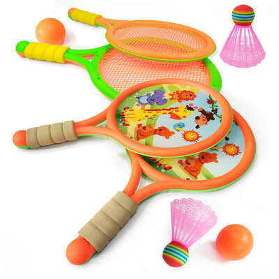 Badminton Rackets Kids Dinosaurs Orange Green | Toys \ Games \ Gry ...