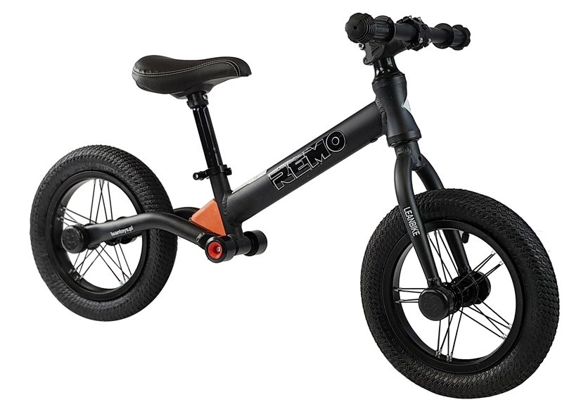 Balance bike Remo Inflatable Wheels Black | Sport \ Bikes