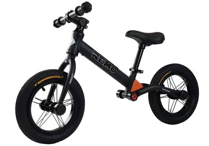 Balance bike Remo Inflatable Wheels Black | Sport \ Bikes