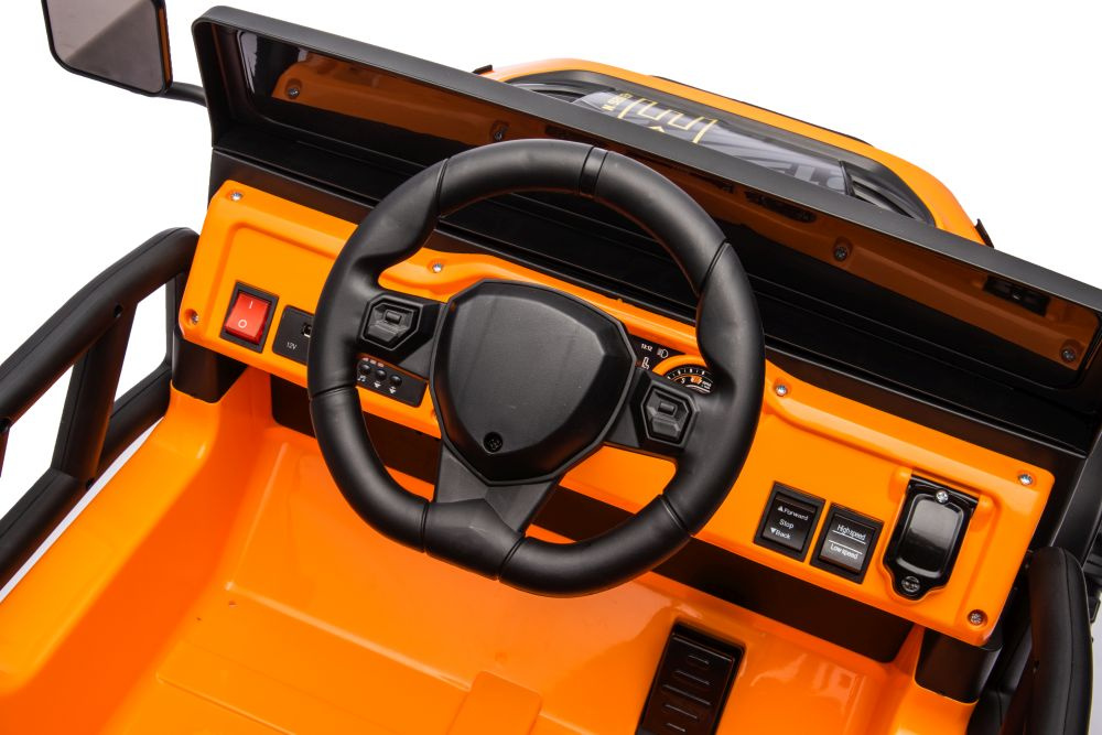 Battery Car YSA8813 Orange 24V | Electric Ride-on Vehicles \ Cars