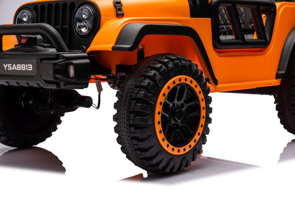 Battery Car YSA8813 Orange 24V | Electric Ride-on Vehicles \ Cars