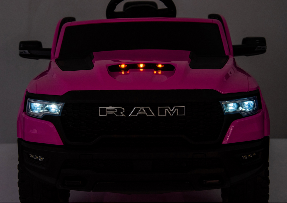 Battery Operated Car ZB618 Dodge Ram Pink | Electric Ride-on Vehicles ...
