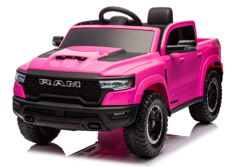 Battery Operated Car ZB618 Dodge Ram Pink | Electric Ride-on Vehicles ...