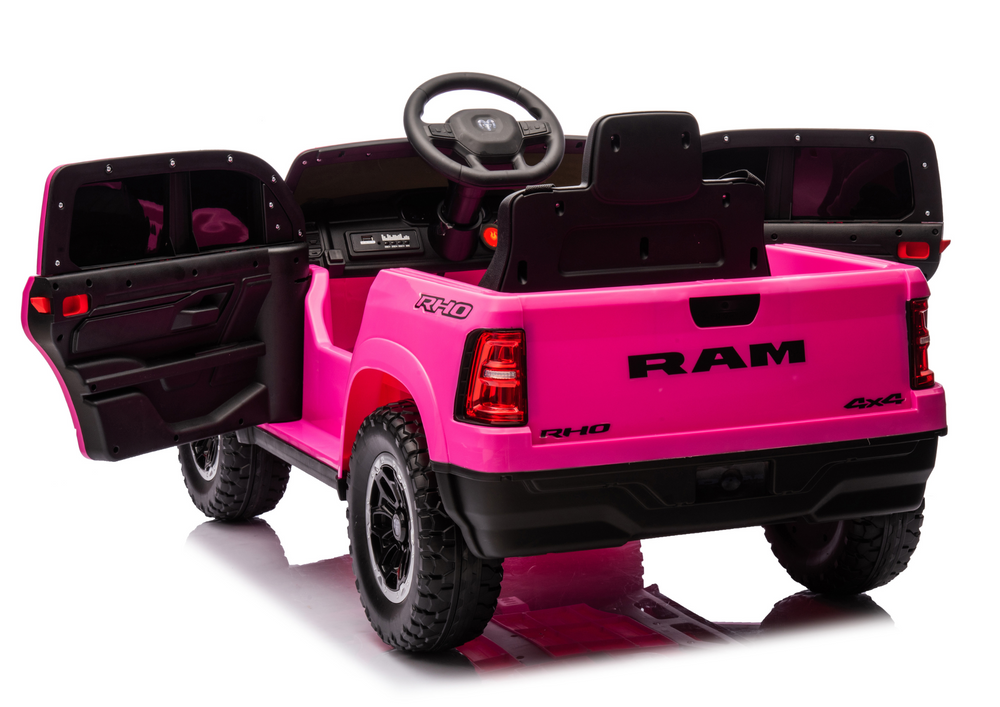 Battery Operated Car ZB618 Dodge Ram Pink | Electric Ride-on Vehicles ...