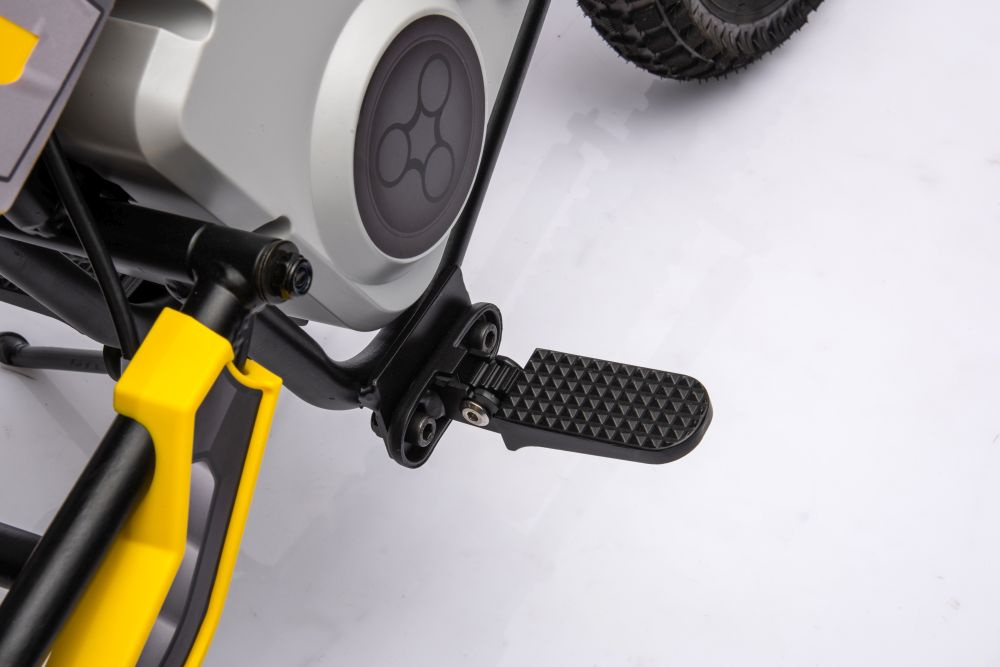 Battery-powered motocross bike A9901 Yellow | Electric Ride-on Vehicles ...