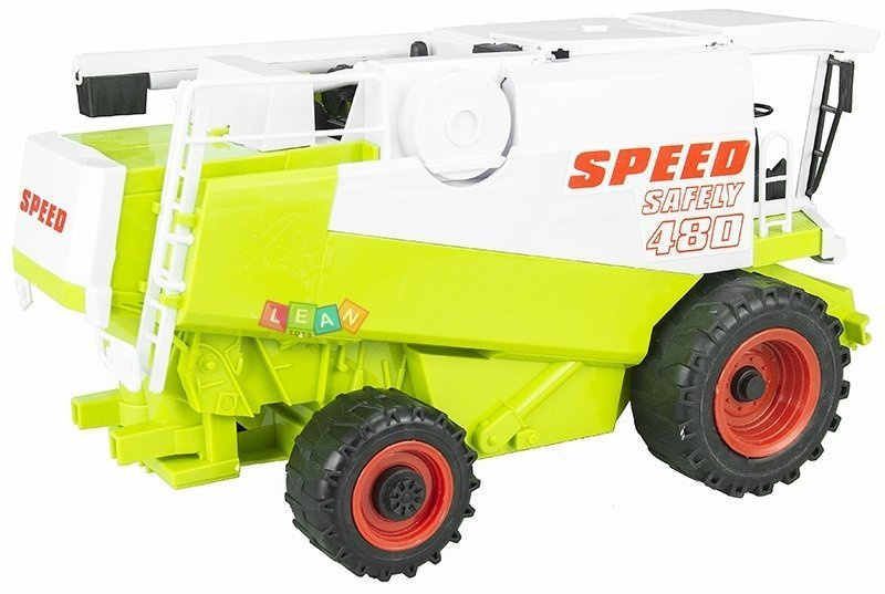 Big Realistic Combine Harvester with Detachable Cutterbar and Trailer ...