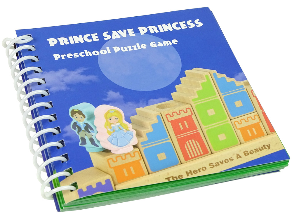Big Wooden Bricks Prince Saves Princess Challenge Game | Toys \ Wooden ...