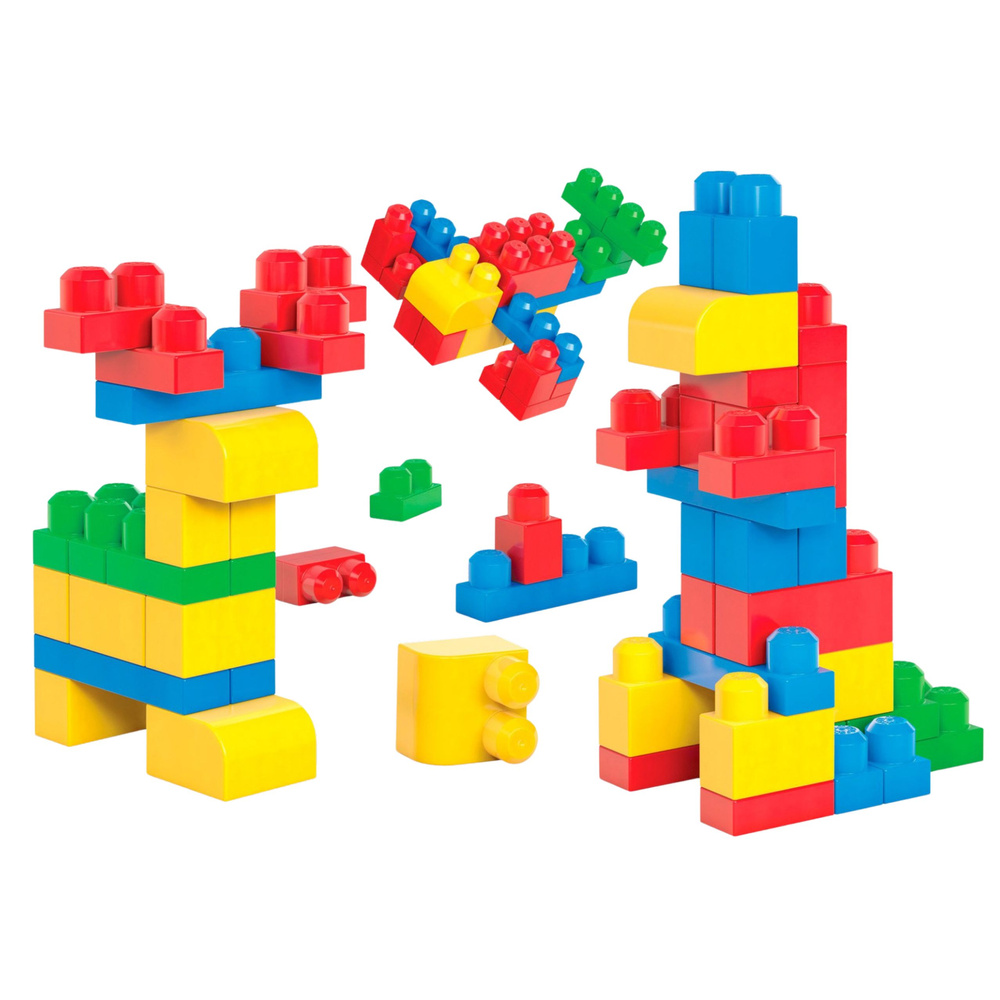 Blocks In Bucket Educational Large Construction Set Colorful 160 pcs ...