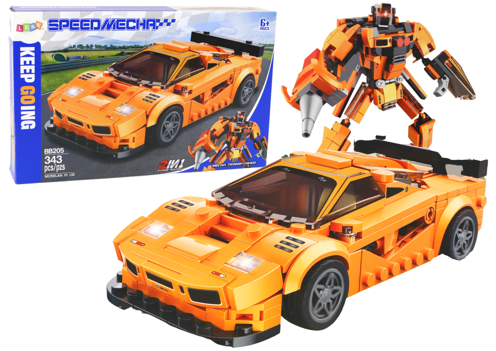 Bricks Vehicle Sports Car Robot Mcrelan Fi Lm 343 pcs. | Toys ...