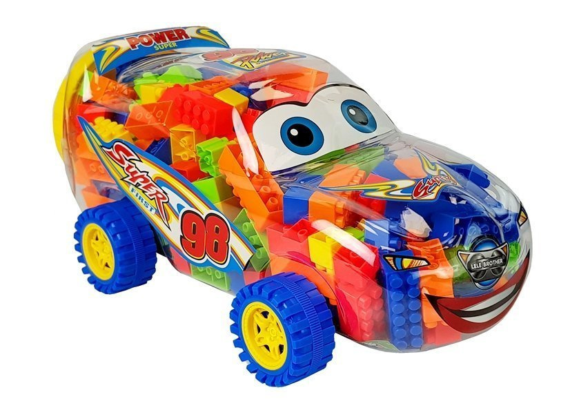 Building Blocks in a Jar 35 cm car 205 bricks | Toys \ Building blocks ...